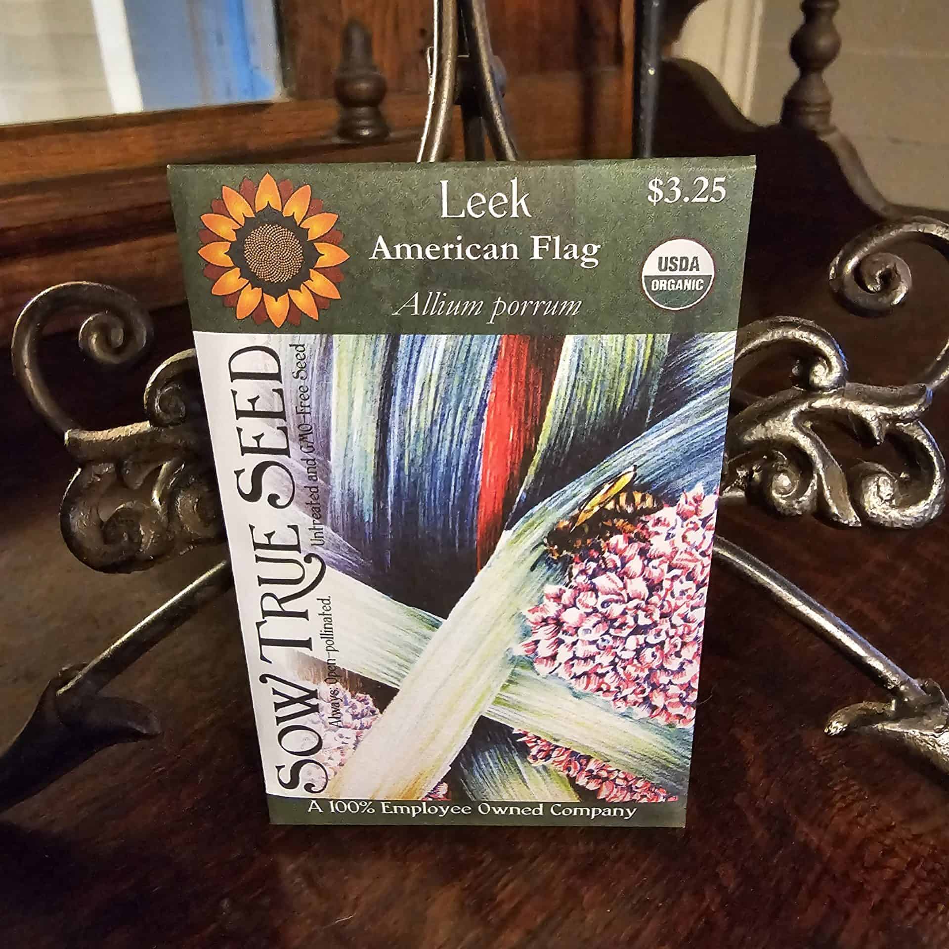 American Flag Leek Seeds - Versatile and Delicious